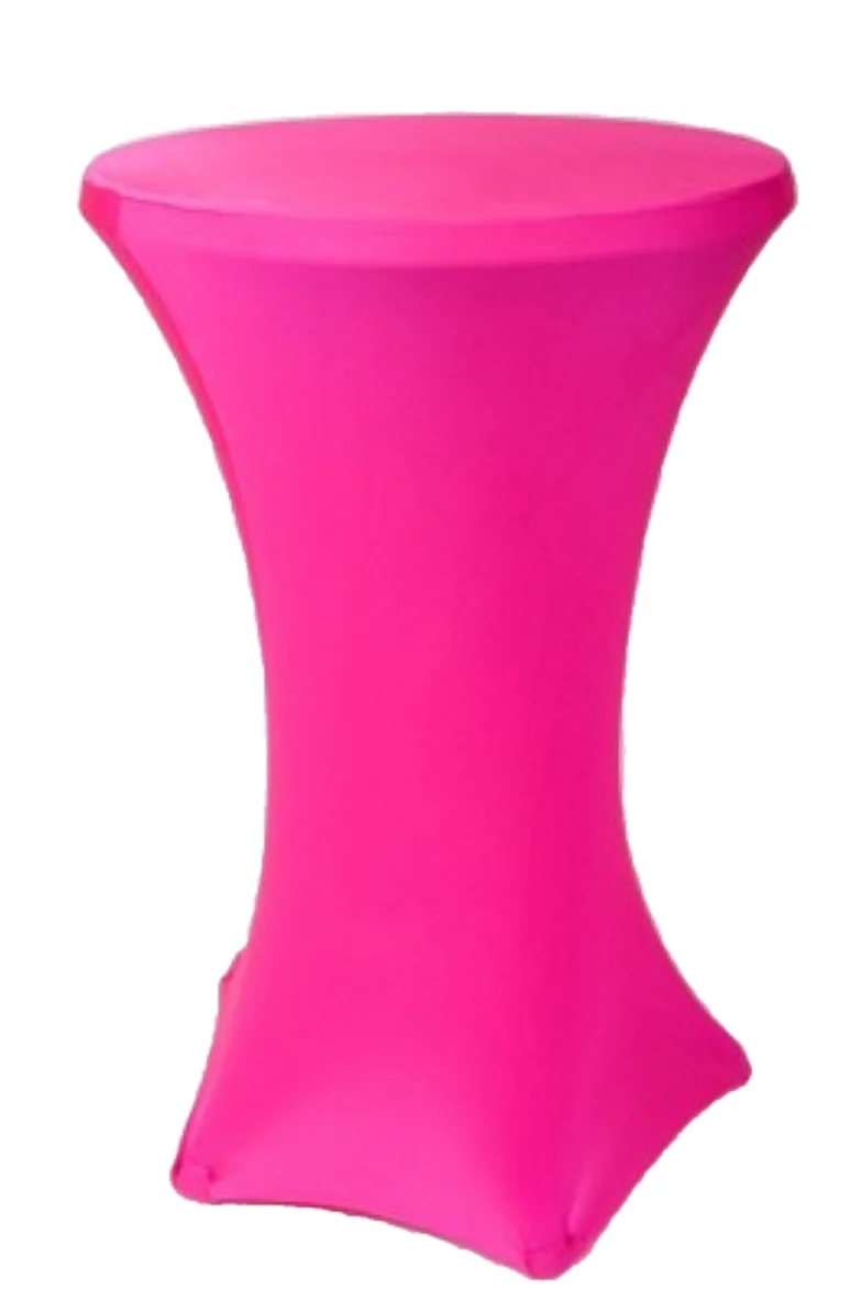 900mm Bar Leaner Cover Hot Pink Lycra (4 leg) - Insphire | Wedding ...