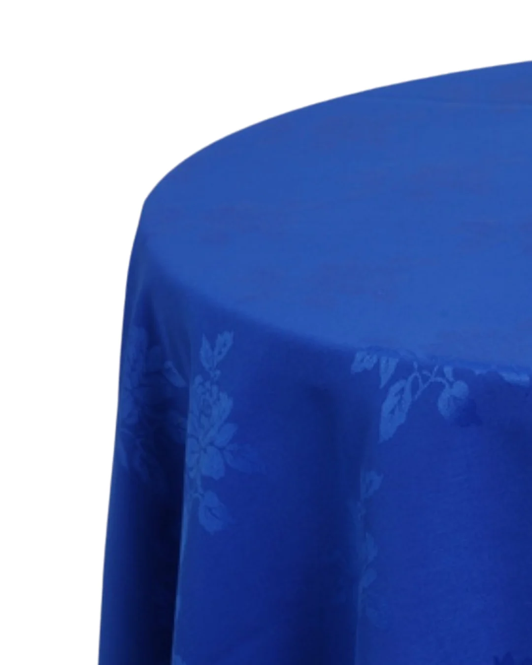 Linen Round Royal Blue Damask 3.3m - Insphire | Wedding, Party and ...