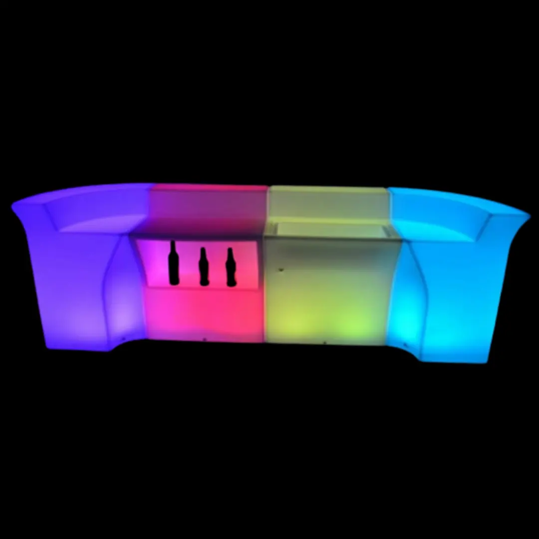LED Modular Bar Sections - Insphire | Wedding, Party and Event Hire